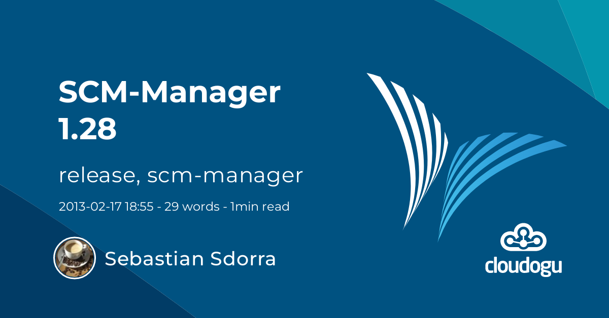 Scm Manager 1 28 Scm Manager