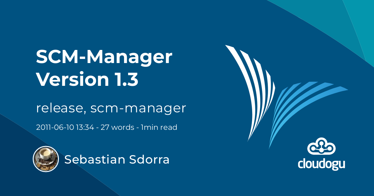 Scm Manager Version 1 3 Scm Manager