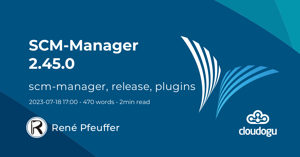 SCM-Manager 2.45.0 | SCM-Manager