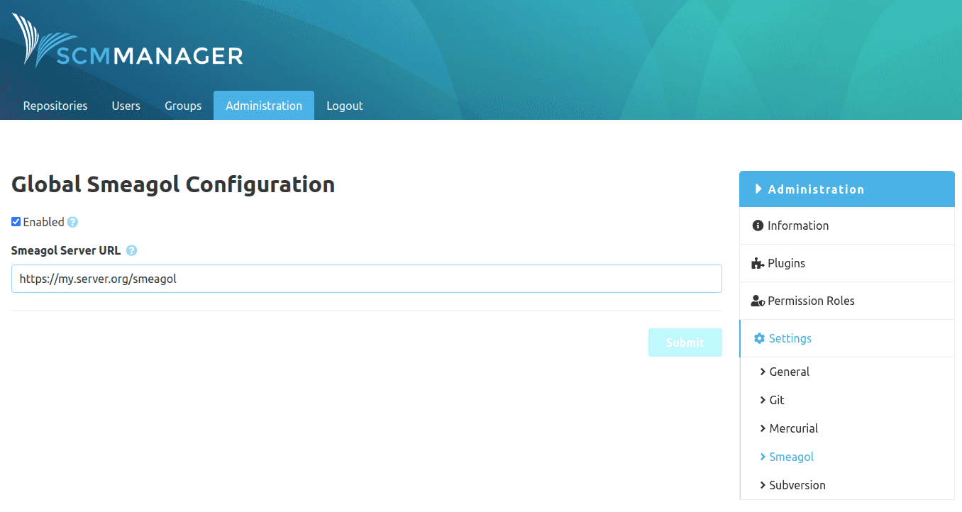 Configuration | SCM-Manager