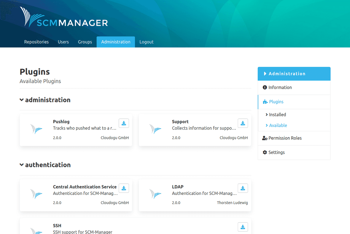 Administration | SCM-Manager