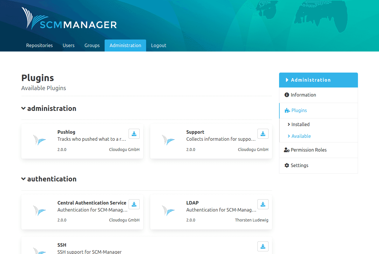 Administration | SCM-Manager
