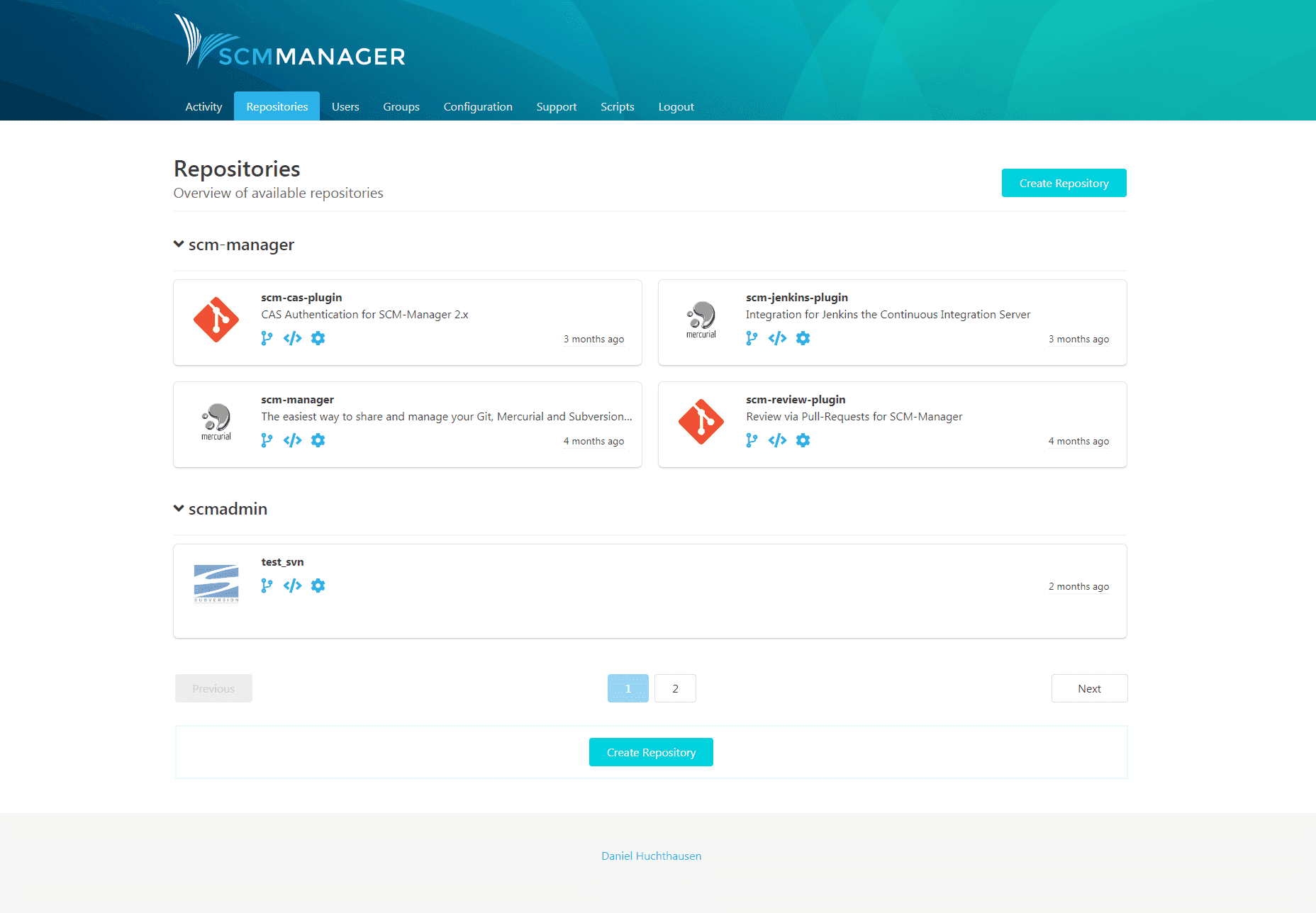 SCM-Manager 2 development | SCM-Manager