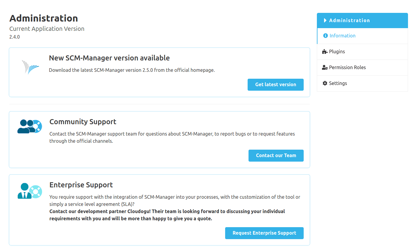 Administration | SCM-Manager