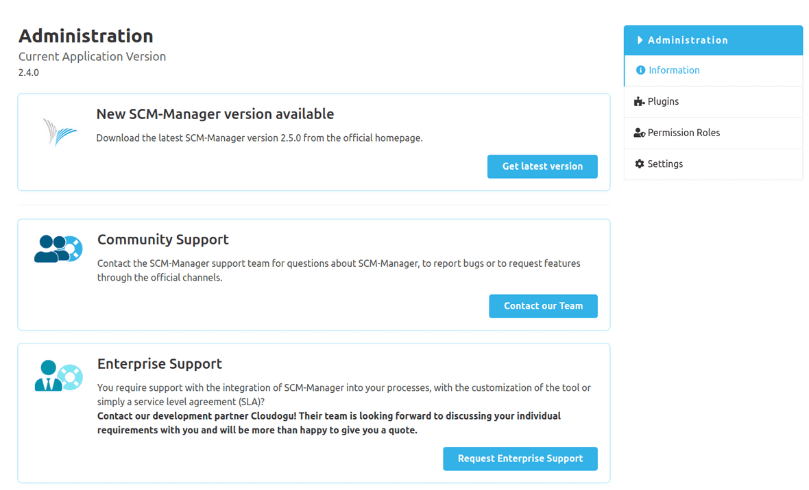 Administration | SCM-Manager