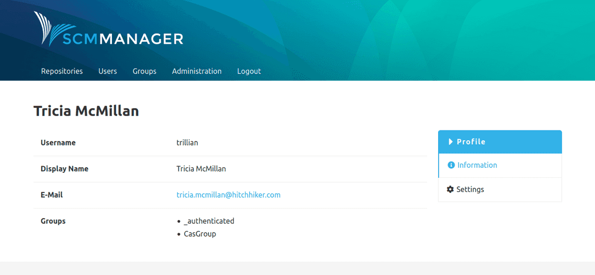 Groups | SCM-Manager
