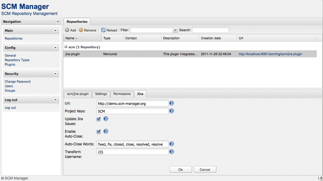 Jira Plugin | SCM-Manager