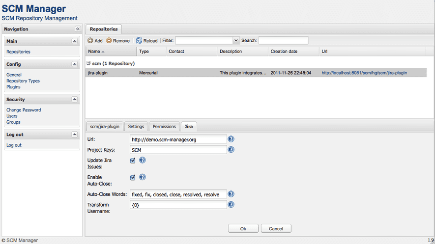 Jira Plugin | SCM-Manager