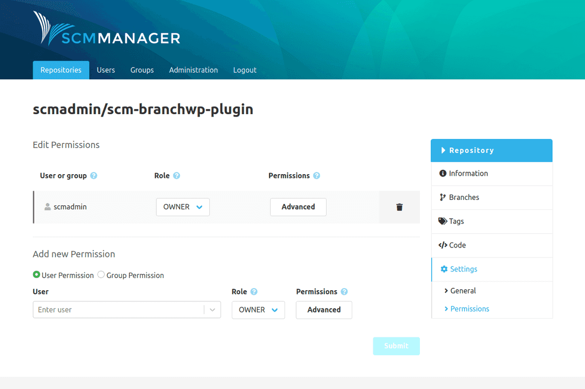 Repository | SCM-Manager
