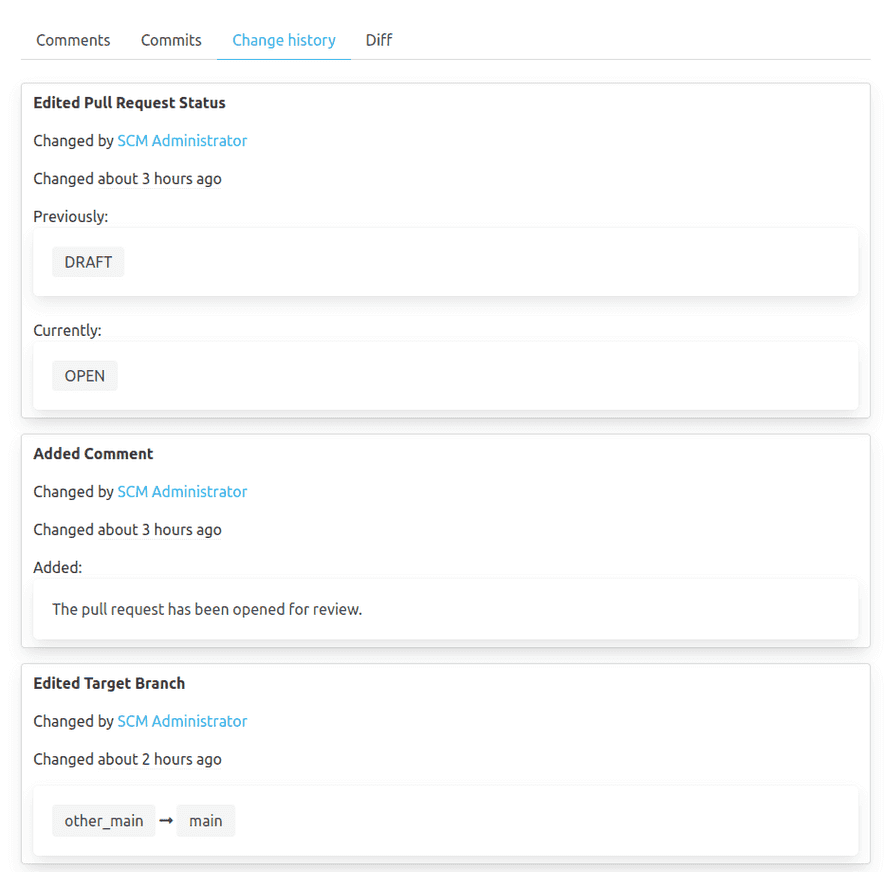 Working with Pull Requests | SCM-Manager
