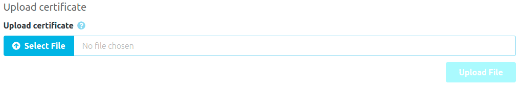 Certificate overview | SCM-Manager