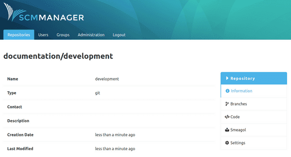 Overview | SCM-Manager