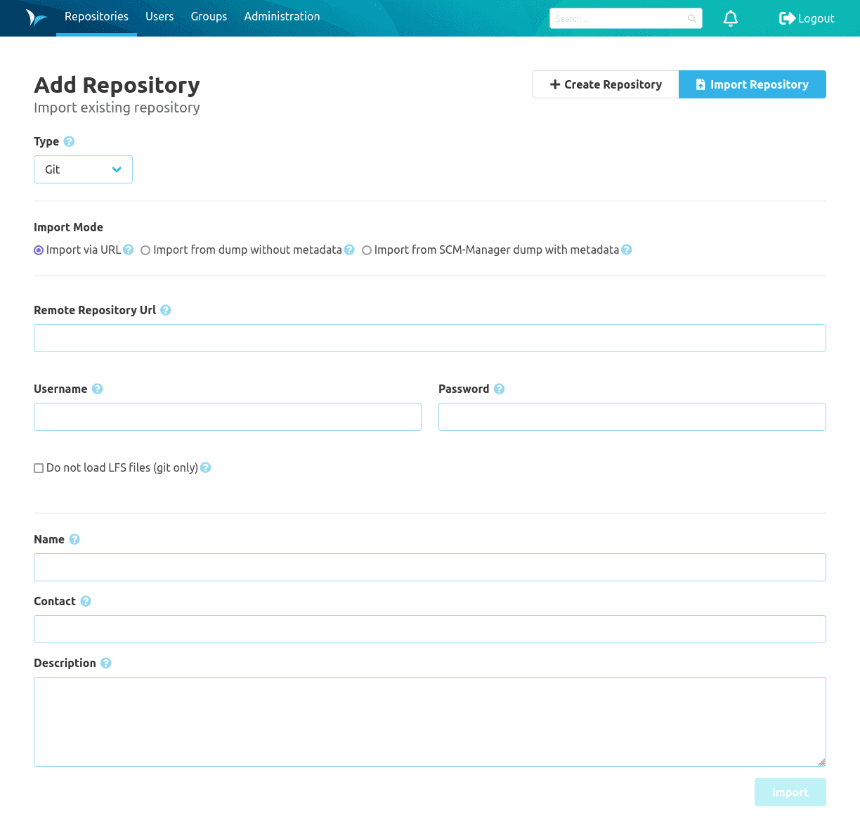 Repository | SCM-Manager