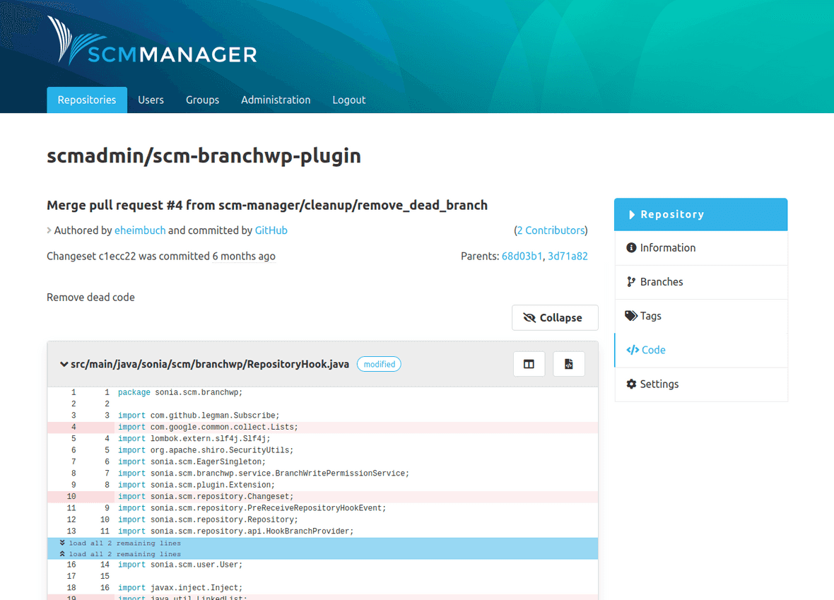 Repository | SCM-Manager