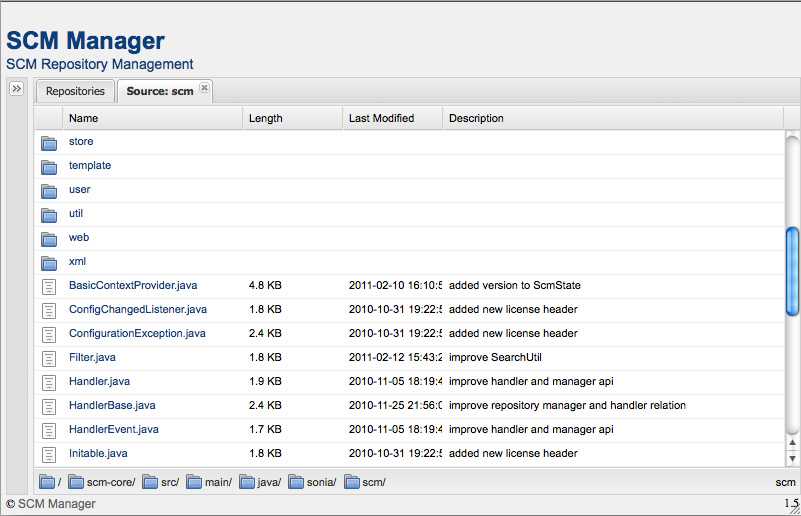 Release 1.5 is now available | SCM-Manager