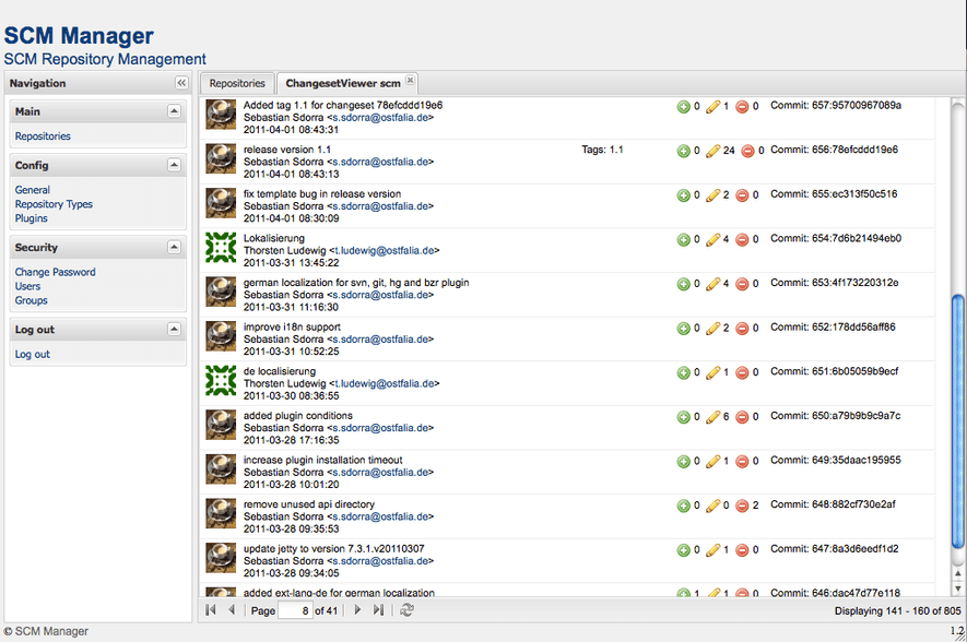 Screenshots | SCM-Manager