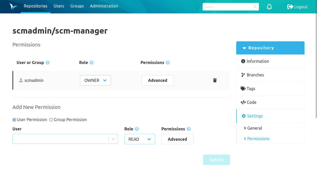 Repository | SCM-Manager