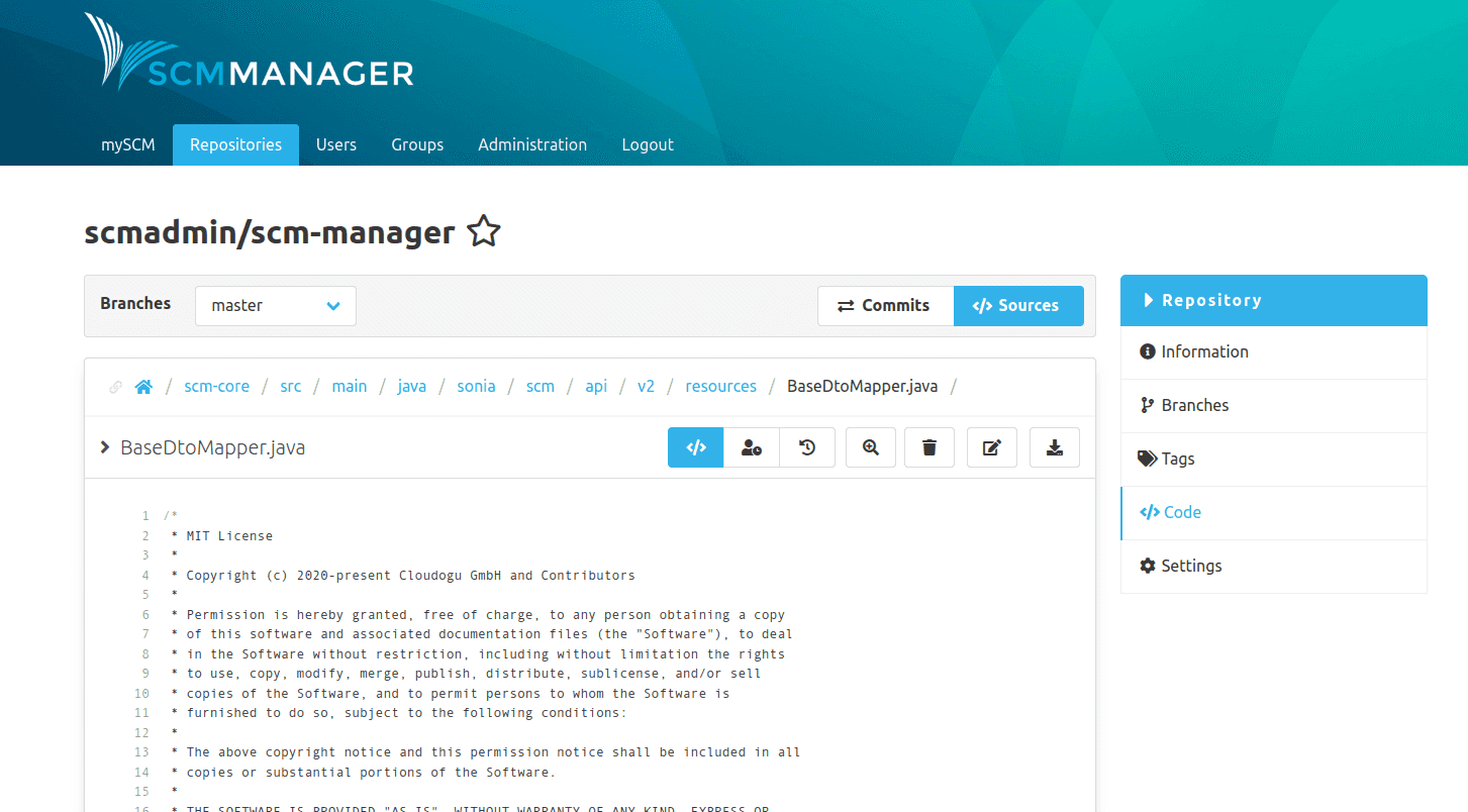 SCM-Manager 2.13.0 | SCM-Manager