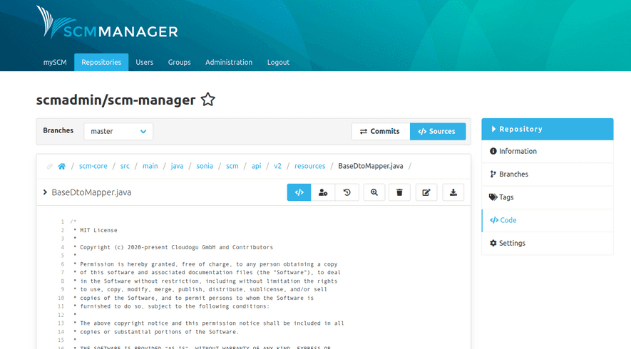SCM-Manager 2.13.0 | SCM-Manager