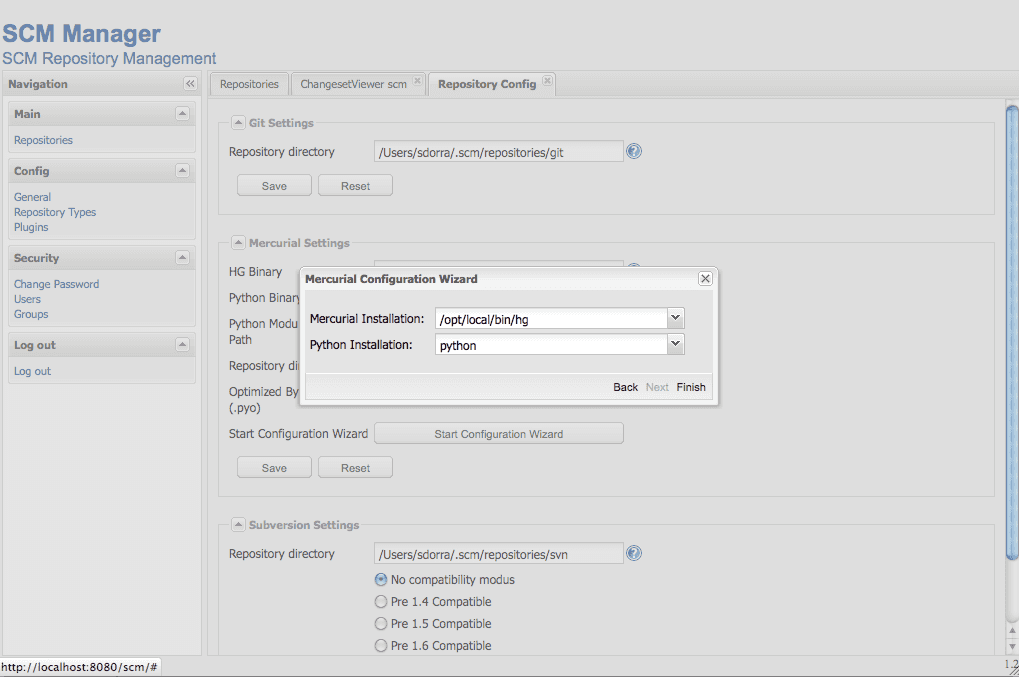 Screenshots | SCM-Manager