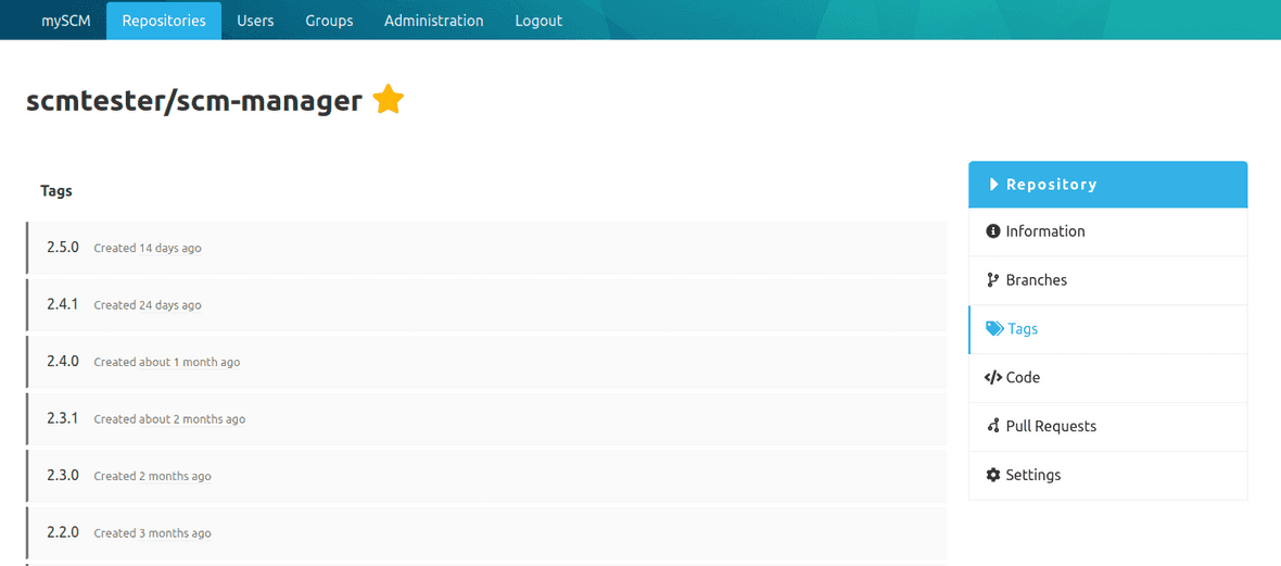 SCM-Manager 2.6.0 | SCM-Manager