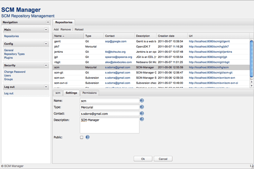 Screenshots | SCM-Manager