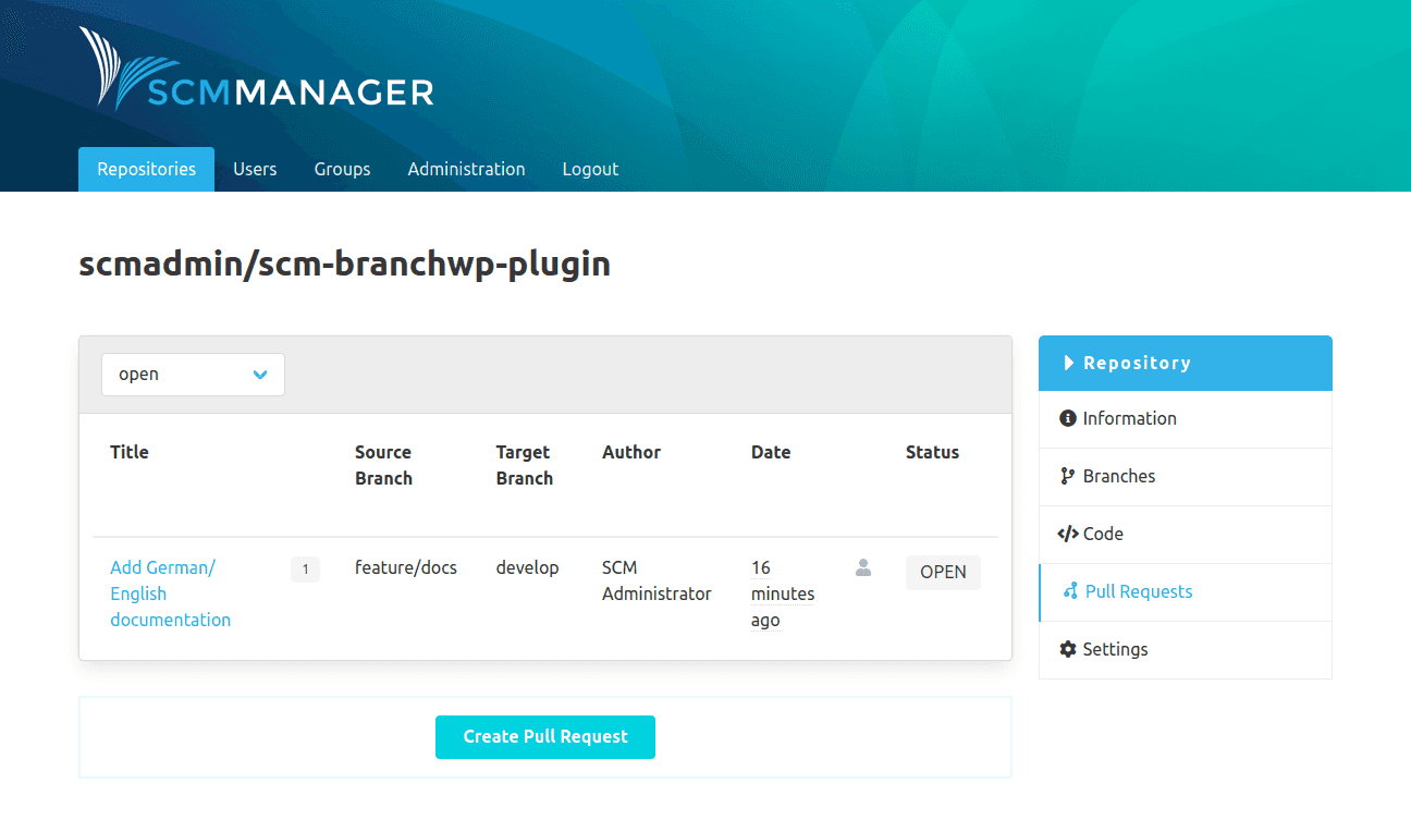 Overview | SCM-Manager