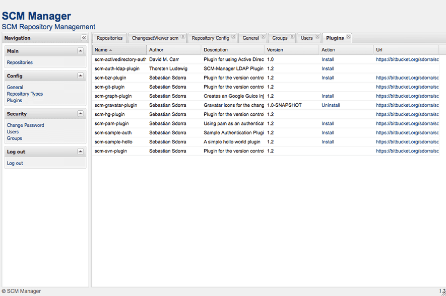 Screenshots | SCM-Manager