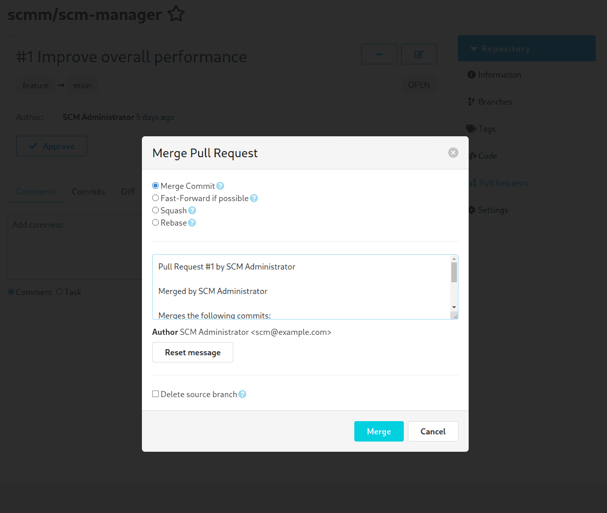 SCM-Manager 2.45.0 | SCM-Manager