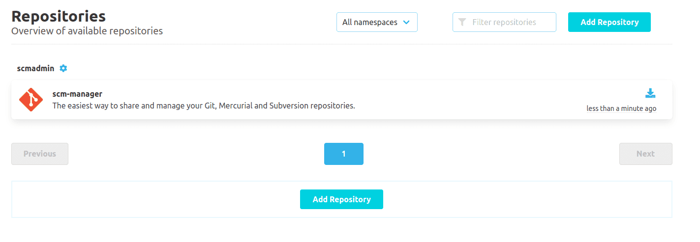 Repository | SCM-Manager