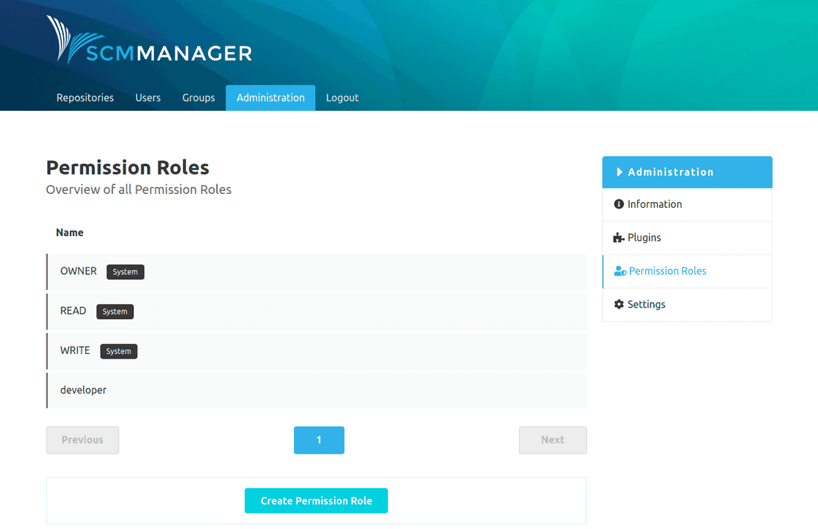 Administration | SCM-Manager