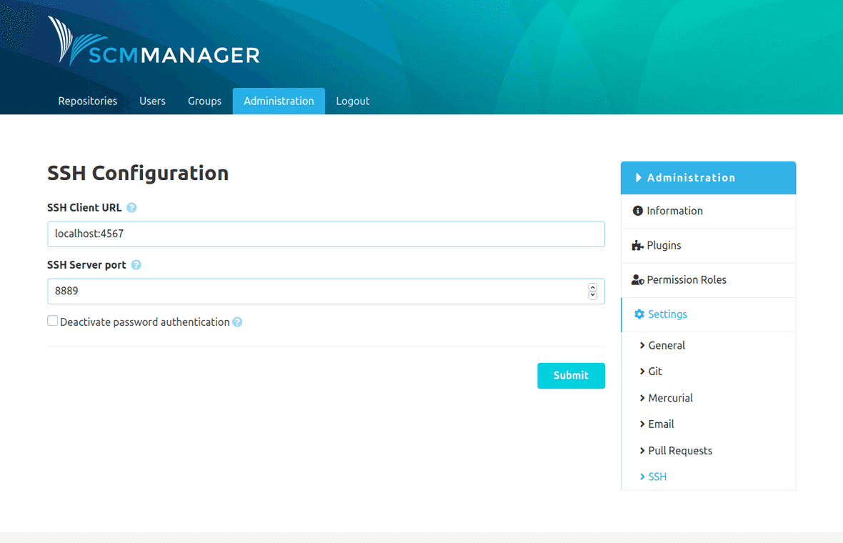 Configuration | SCM-Manager